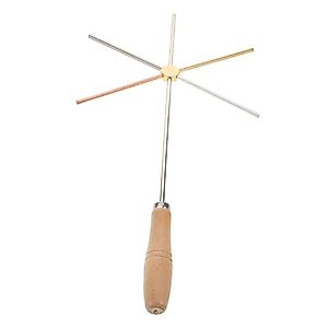 BUGUUYO Aluminum Conductivity Demonstrator Heat Conductivity Conductometer Thermal Conductor Meter Conductometer Thermal Conductivity Physics Equipment Thermal Conductivity Comparing Iron