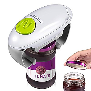 Electric Jar Opener, Automatic Jar Opener, Bottle Opener, Jar Openers Prime for Seniors with Arthritis, Weak Hands