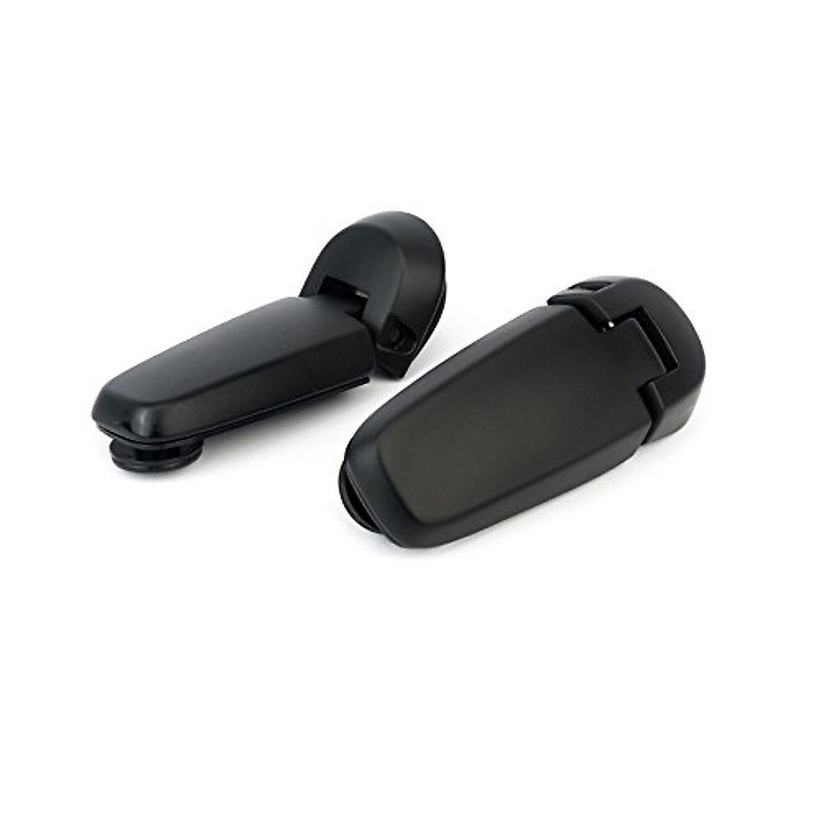 Rear Window Hinge Set (Left and Right) - Compatible with Ford Explorer and Mercury Mountaineer 2002-2005 - Replaces 3L2Z-78420A69-AC, 3L2Z-78420A68-AC, 924-160 - Rear Glass Hinges