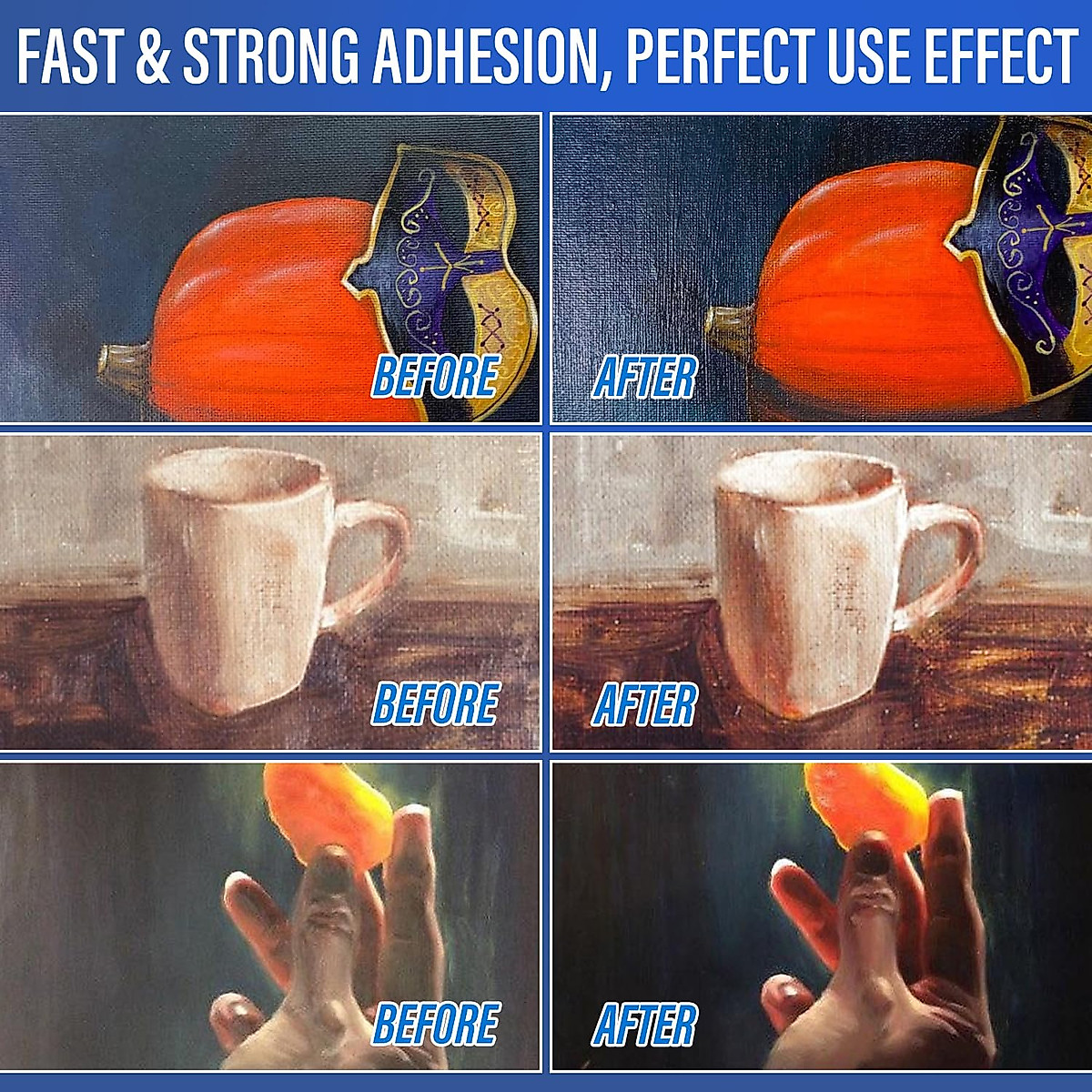 MCTRHG Gloss Varnish for Acrylic Painting, Non-Yellowing, Non-Toxic, Anti-Crazing, High Gloss Finish, for Artwork, Acrylic Paint, Suitable for Pro Artists, Hobby Painter