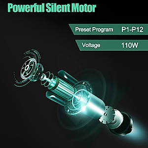 GYMAX Folding Treadmill, Electric Motorized Fitness Exercise Running Machine for Home Gym Office with 12 Preset Programs, Heart Sensor and Moving Wheels Manual Incline Cardio Training Treadmill