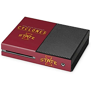 Skinit Decal Gaming Skin Compatible with Xbox One Console - Officially Licensed College Iowa State University Cyclones Design