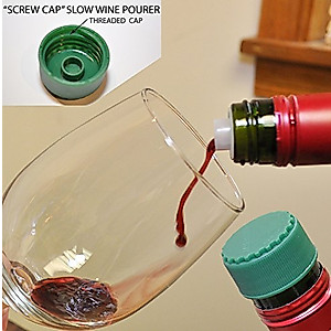 Tully Screw Cap - 25 Pack - Slow Wine Pourer