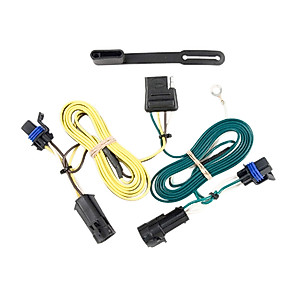 CURT 56013 Vehicle-Side Custom 4-Pin Trailer Wiring Harness, Fits Select Chevrolet Malibu, Pontiac G6