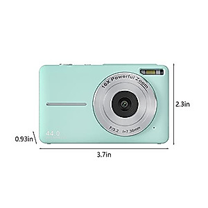 1080p High-Definition Digital Camera 44 Million Photos 16x Digital Zoom Camera Anti-Shake Proof Home Camera,Electronic Anti-Shake, Face Distinguish, Ideal Xmas Gifts for Family