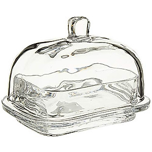 Abbott Collection 27-CONTINENTAL Large Rectangle Covered Butter Dish, 7" L