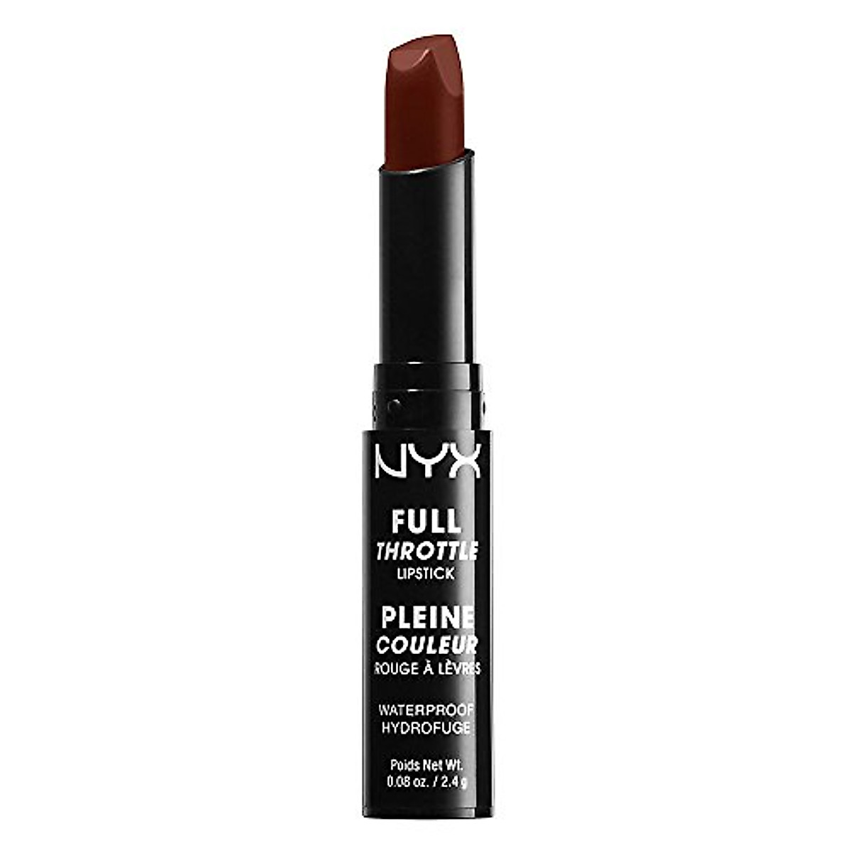 NYX Nyx cosmetics full throttle lipstick loaded