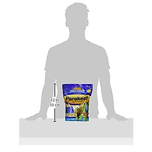 Sweet Harvest Parakeet Bird Food, 4 lbs Bag - Seed Mix for Parakeets Budgerigars Budgies