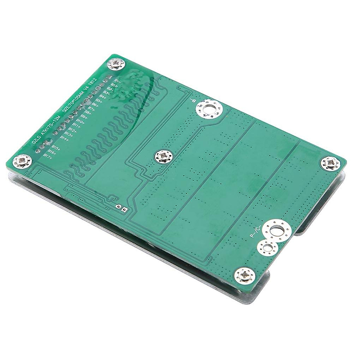 Lithium Battery Board, 17s 60V 50A PCB Li-ion Battery Charging Board with Function
