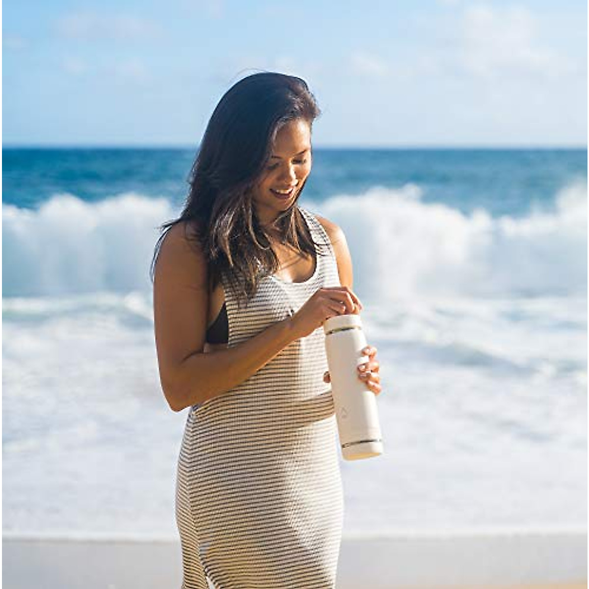 Infusion Pro Fruit Infuser Water Bottle Vacuum Insulated (20 oz) Stainless Steel : Fruit Infusion Recipe eBook : Bottom Loading Water Infuser for More Flavor : Easy Cleaning : Great Gift Water Bottle