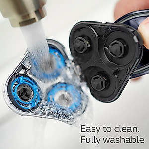 Philips Norelco Shaver for Men Series 7100 Rechargeable Wet/Dry Mens Electric Shavers Electric Razor for Men- Modern Steel Metallic