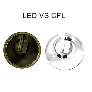 Silverlite 12w LED PL Bulb GU24 Base,26w CFL Equivalent,1100LM,Warm White(3000k),120-277V,Horizontal Recessed,180°Rotatable,UL Listed