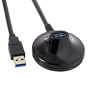 Cablecc USB 3.0 Type-A Male to Female Extension Dock Station Docking Cable 0.8m