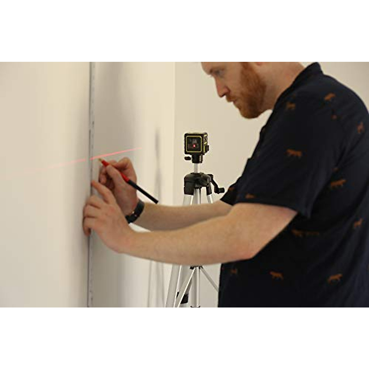 Firecore Adjustable 60-inch Aluminum Alloy Laser Tripod, with Bubble Level and Extra 5/8"-11 Tripod Adapter-FT1500D