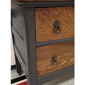 Howard Products Chalk-Tique Dark Paste Wax – Dark Wax Polish – Distress and Enhance your Home Décor Chalk Paint Project - 6 oz