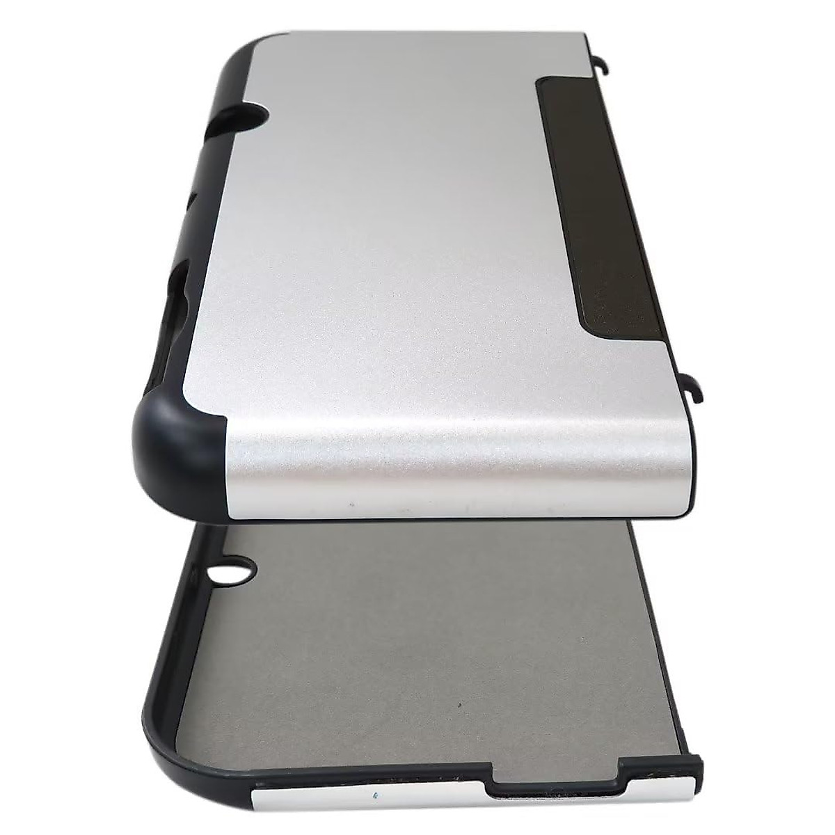 Silver Matte/Anti-Glare Soft Silicone Protector Case for New Nintendo 3DS XL LL (2015 Version)