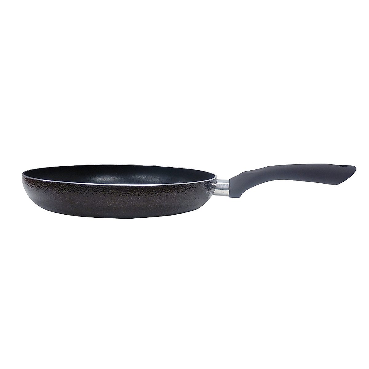 IMUSA USA Nonstick Soft Touch Handle 10" Charcoal Saute Pan w/Black