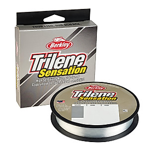 Berkley Trilene® Sensation, Clear, 4lb | 1.8kg Monofilament Fishing Line, Suitable for Freshwater Environments
