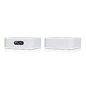 AmpliFi Instant Wifi System by Ubiquiti Labs, Seamless Whole Home Wireless Internet Coverage, Wifi Router & Mesh Point, 1 Gigabit Ethernet, 1 WAN Port, Ethernet Cable, Replaces Router & WiFi Extenders