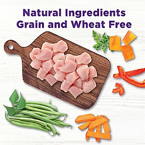 Aurora Pet Variety Pack (6) Wellness Bowl Boosters Hearty Wet Dog Toppers (2) Beef (2) Chicken (2) Turkey (5.5-oz Each) with AuroraPet Wipes