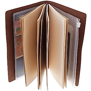 Grandma to Granddaughter Leather Journal - Laugh - Love - Live 7.88"x4.7"Writing Notebook - Embossed Vintage Refillable Writing Journal for Christmas,Birthdays