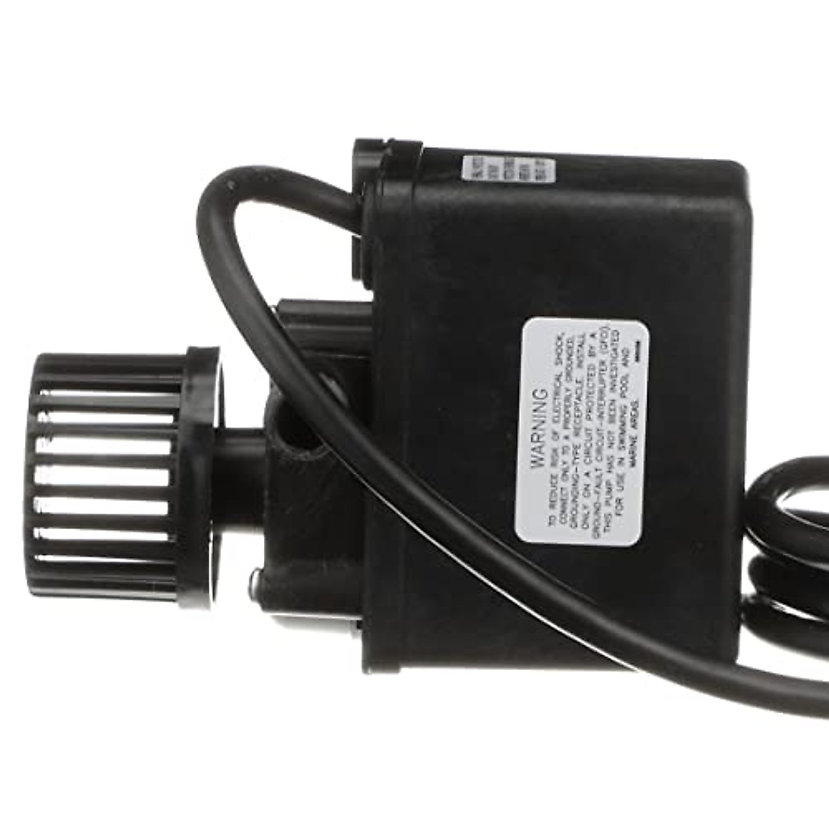 Little Giant PE-2.5F 115 Volt, 1/28 HP, 475 GPH Small Submersible Direct Drive Pump with 6-Ft. Cord, Black, 518600