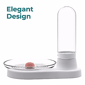 Cheerble Glass Dish for KittySpring Cat Water Dispenser, Accessories for KittySpring Cat Water Fountain