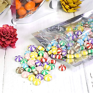 QQ Studio 100 Bags Food Safe QuickQlick™ Stand Up Bag with Single Sided Window and Heat Seal (4" x 6", Clear/Silver/Silver)