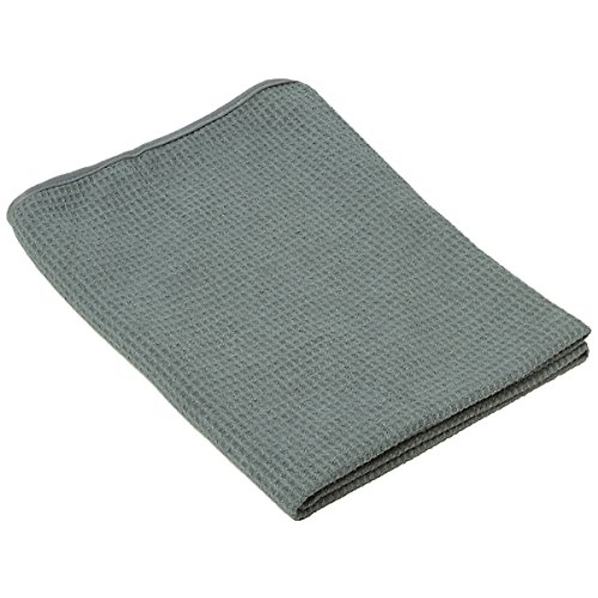 Chemical Guys MIC_781_01 Waffle Weave Gray Matter Microfiber Drying Towel (25 in. x 36 in.)