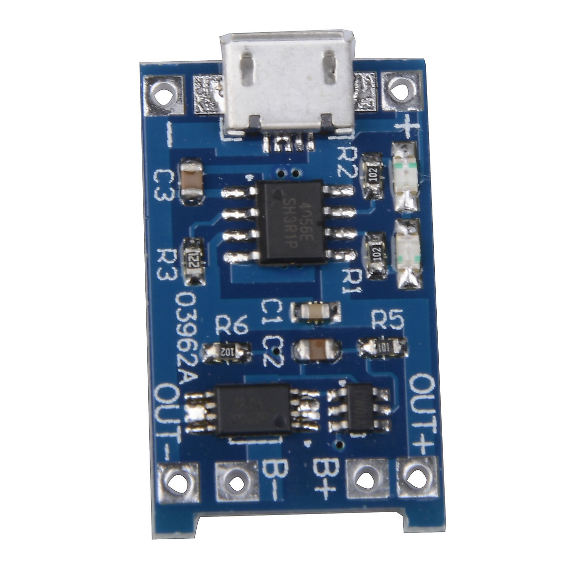 CHENBO 10 Pcs 5V Micro USB 1A 18650 TP4056 Lithium Battery Charging Board with Protection Charger Module
