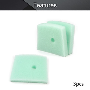 Othmro 3Pcs 537186301 Air Filter– Air Filter Replace Air Filter Cleaner for Husqvarna 123C 123L 123LD 223L 223R String Trimmer Parts