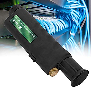 Optical Fiber Microscope Cable Inspection Handheld Mini 200X 400x Magnification 2.5mm Adaptor for Coaxial Illumination Including 2.5mm and 1.25mm Adapters