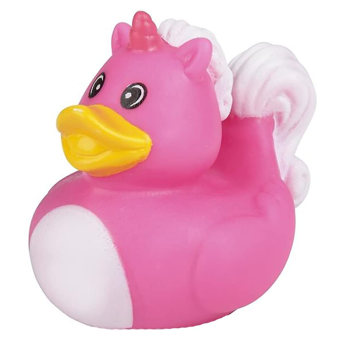 The Dreidel Company Unicorn Rubber Duck Toy Duckies for Kids, Bath Birthday Baby Showers Summer Beach and Pool Activity, 2" (6-Pack)