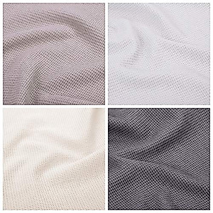 PY HOME & SPORTS Dish Towels Set, 100% Cotton Waffle Weave Kitchen Towels 4 Pieces, Super Absorbent Kitchen Hand Dish Cloths for Drying and Cleaning (17 x 25 Inches, Set of 4)