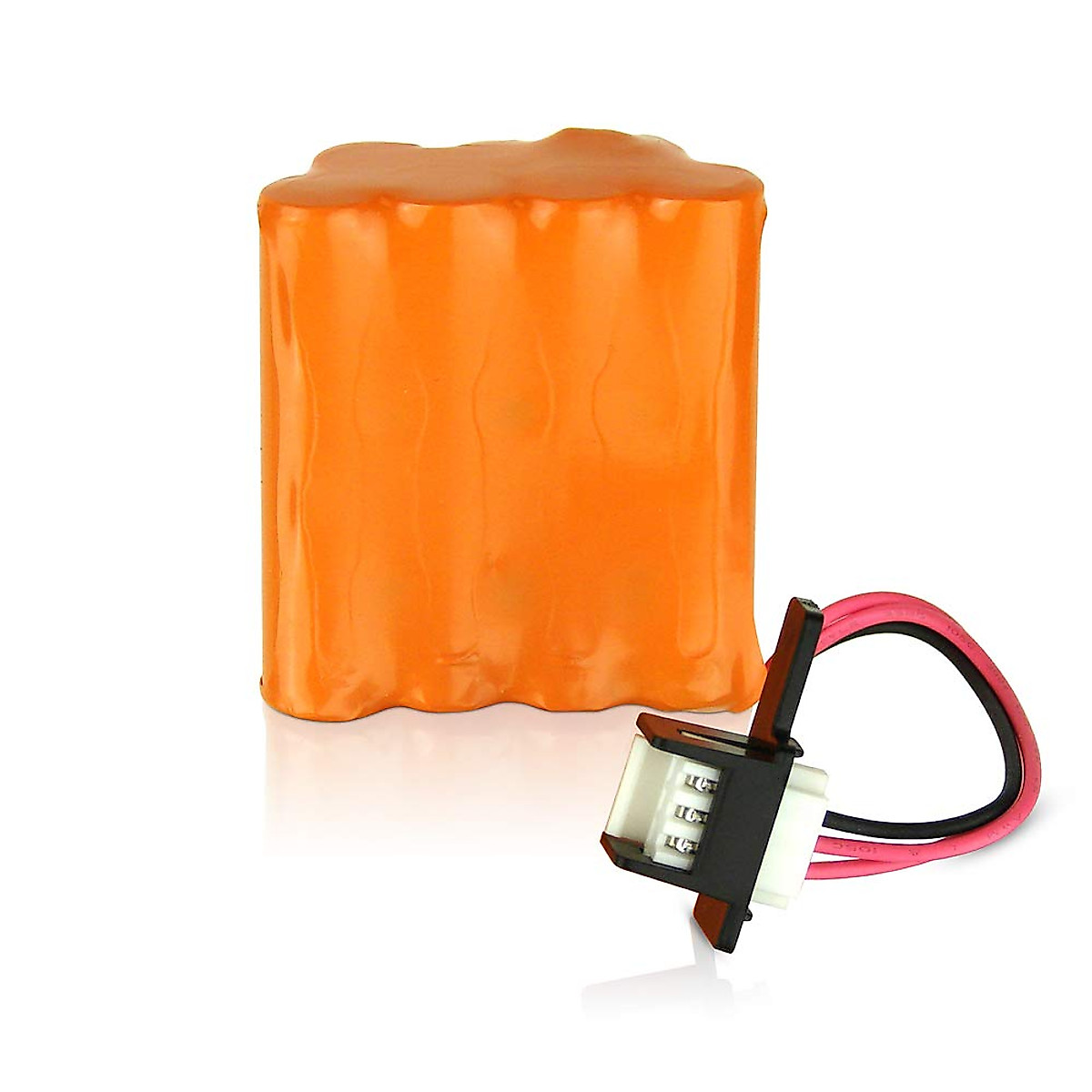 Lathem 5000EP/6000E Rechargeable Operational Backup Battery, Up to 200 Registrations or 72 Hours (VIS6001) - Orange