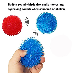 Nlmskzzy Dog Chew Toys,Dog Toys 5 Pack for Fun and Teeth Cleaning Dog Toys Pack for Medium to Small Dogs