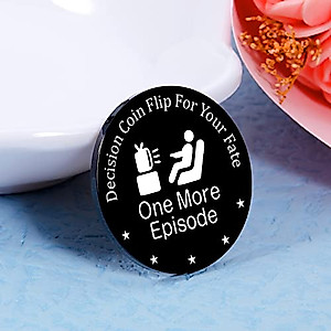 Funny Decision Gifts Coin Maker for Teen Boys Girls Birthday Christmas Stocking Stuffers for Women Men Teenage TV Fan Lovers Gift for Son Daughter Kids Best Friend Valentines Day Gift for Men Husband