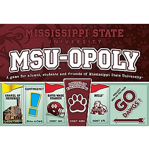 Late for the Sky MSU-Opoly Mississippi State Board Game