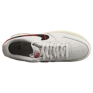Nike Air Force 1 '07 3, Men's Basketball Shoes, White University Red, 7 US