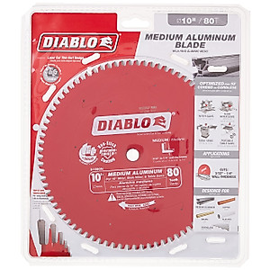 Diablo D1080N Non-Ferrous Metal & Plastic Cutting Saw Blade