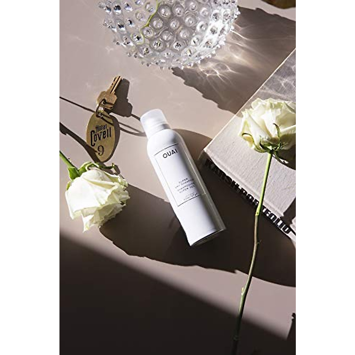 OUAI Super Dry Shampoo. Cleanse, Remove Product Buildup and Refresh Hair without Water. Adds Instant Volume and Shine to Fine, Oily Hair. Free from Parabens and Sulfates (4.5 oz)