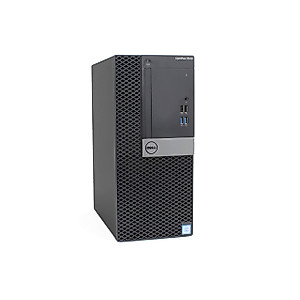 Dell OptiPlex 7040-T, Core i7-6700 3.4GHz, 8GB RAM, 512GB Solid State Drive, DVDRW, Windows 10 Pro 64bit (Renewed)