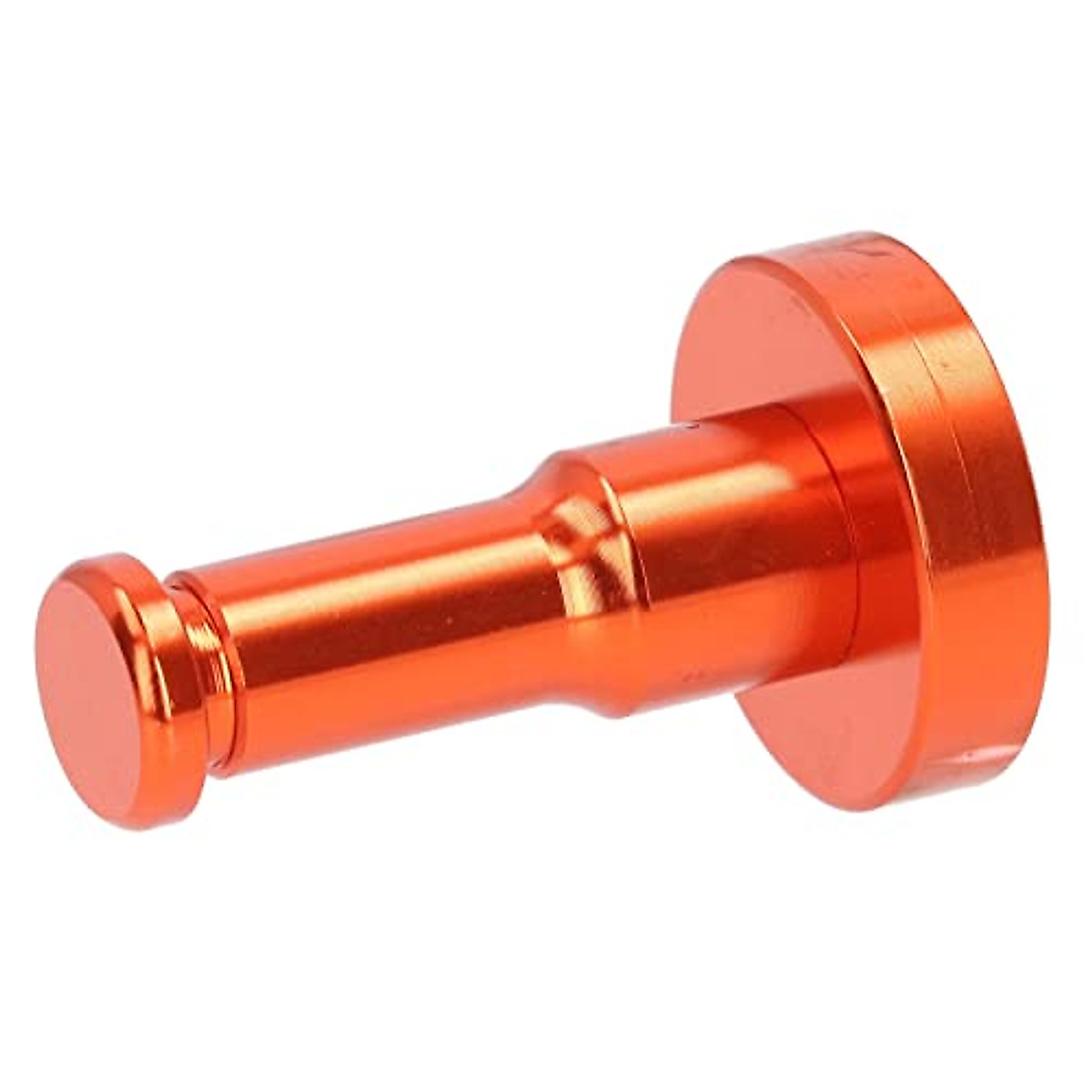 LIZEALUCKY Retro Bath Towel Hooks Aluminum Towel Hook Heavy Duty Wall Coat Hanger for Balcony Kitchen for Bathroom Kitchen Garage Hotel (Orange)