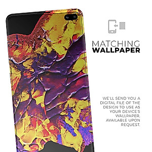 DesignSkinz Liquid Abstract Paint V32 Protective Vinyl Decal Wrap Skin Cover Compatible with The Samsung Galaxy S20 (Screen Trim & Back Glass Skin)