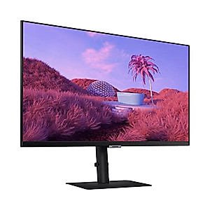 SAMSUNG Monitor for Business Gaming 27Inch 4K UHD (3840x2160) Computer Monitor Built-in Speakers USB Hub with USB-C HDMI HDR10 Height Adjustable Stand, HDMI Cable