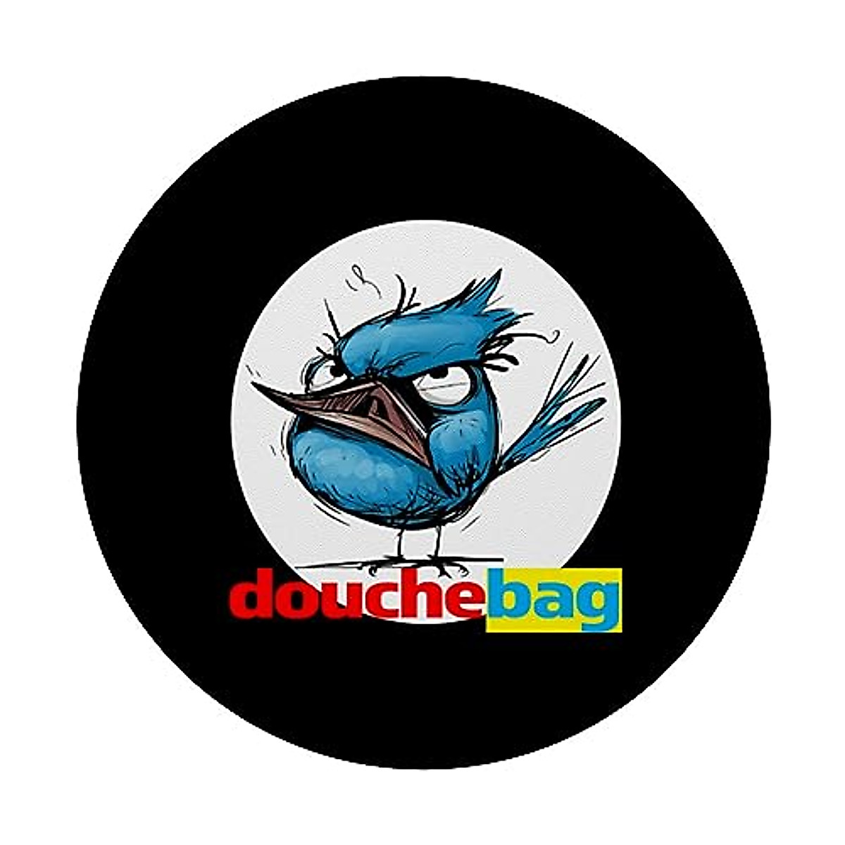 Douchebag Bird PopSockets Swappable PopGrip