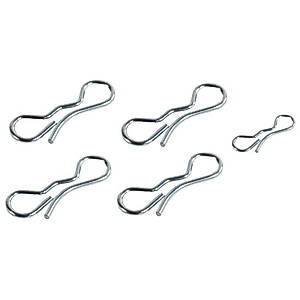 Deck Clip Set Bow Tie Lock Cotter Pins 194209 194208 for Craftsman Poulan Husqvarna