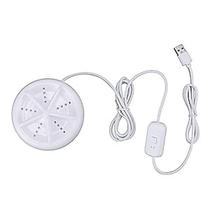 Portable Mini Washing Machine, Portable Turbo Washer with USB Powered Turbine Washing Machine for Underwear, Socks, Baby Clothes