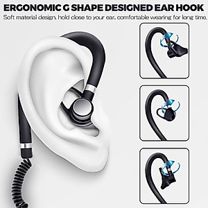 SINORISE Super Mini Walkie Talkie Two Way Radio Portable FM Transceiver for Restaurants,Out Door Sport Supermarket Hospital Tourism,2 Pack