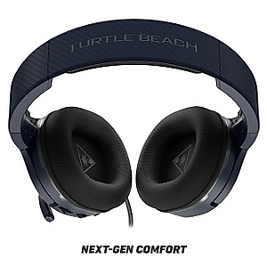 Turtle Beach Recon 200 Gen 2 Powered Gaming Headset for Xbox Series X, Xbox Series S, & Xbox One, PlayStation 5, PS4, Nintendo Switch, Mobile, & PC with 3.5mm connection - Midnight Blue